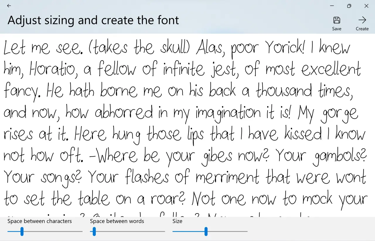 Eigene Handschrift als Schriftart | Kostenlose App für Windows